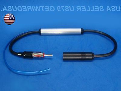 AM FM INLINE SIGNAL BOOSTER AUTO ANTENNA AMPLIFIER